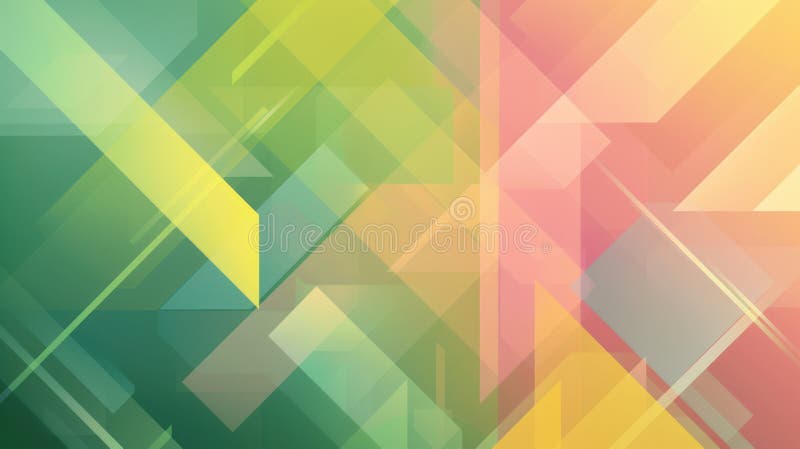 Abstract Colourful Geometry Polygon with Multiple Shade, Hue, and ...