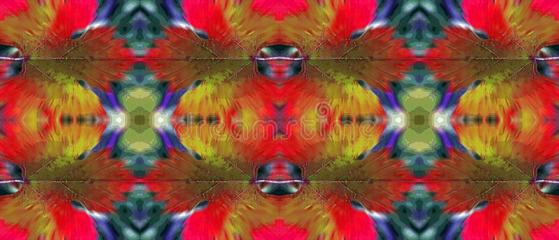 A Colourful Repeat Pattern Damask Wallpaper. Stock Image - Image of ...