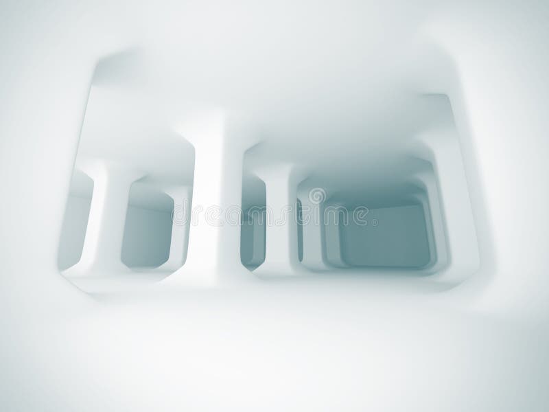 Abstract Column Architecture Design Background Stock Illustration ...