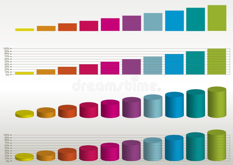 Abstract Columns Background Stock Vector - Illustration of colored ...