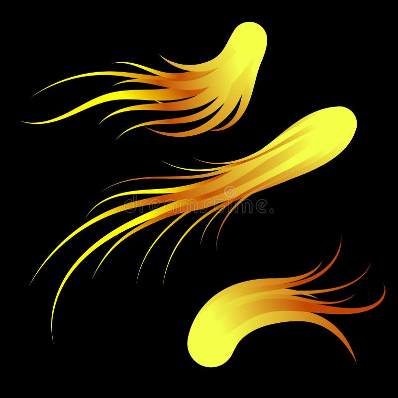 Abstract comet stock vector. Illustration of shiny, symbol - 59506078