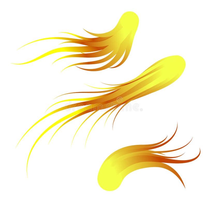 Abstract comet stock vector. Illustration of black, fire - 59528891