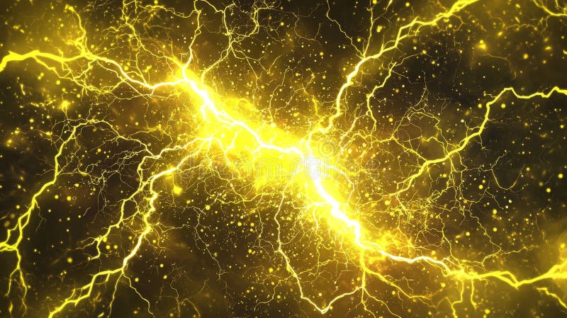An Abstract Comic Backdrop with a Lightning Bolt. Stock Photo - Image ...