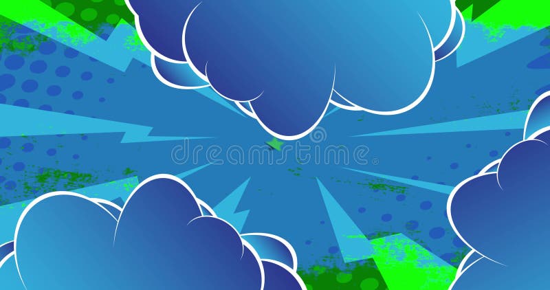 Abstract Comic Book Background Manga Cartoon. Retro Pop Art Style ...