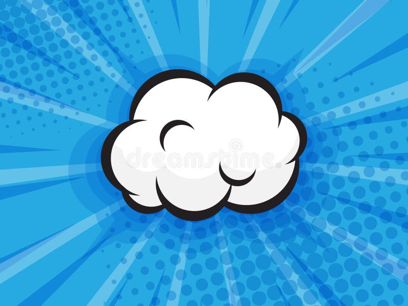 Abstract Comic Book, Pop Art Cartoon Background with Blank Speech ...