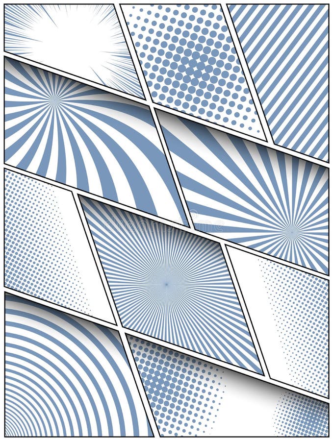 Abstract Comic Monochrome Concept Stock Vector - Illustration of humor ...