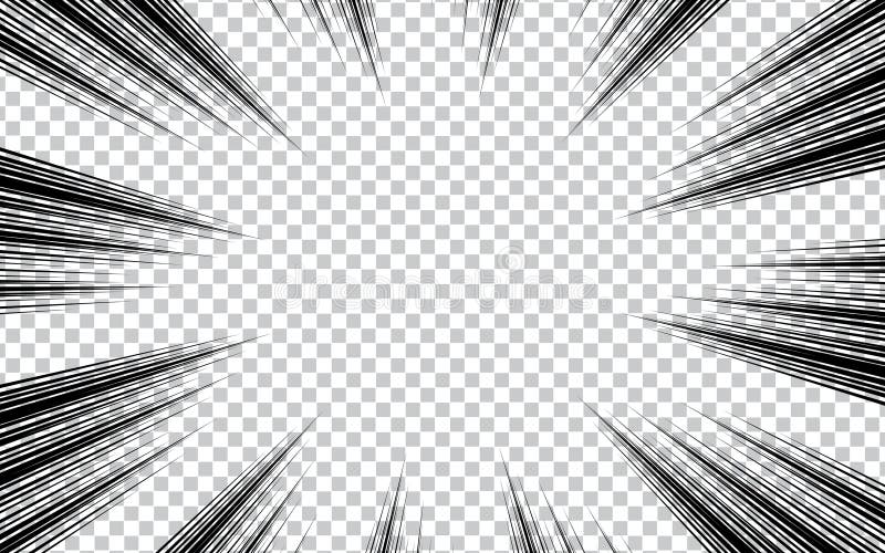 Abstract Comic Zoom Background Vector Illustration Stock Vector ...