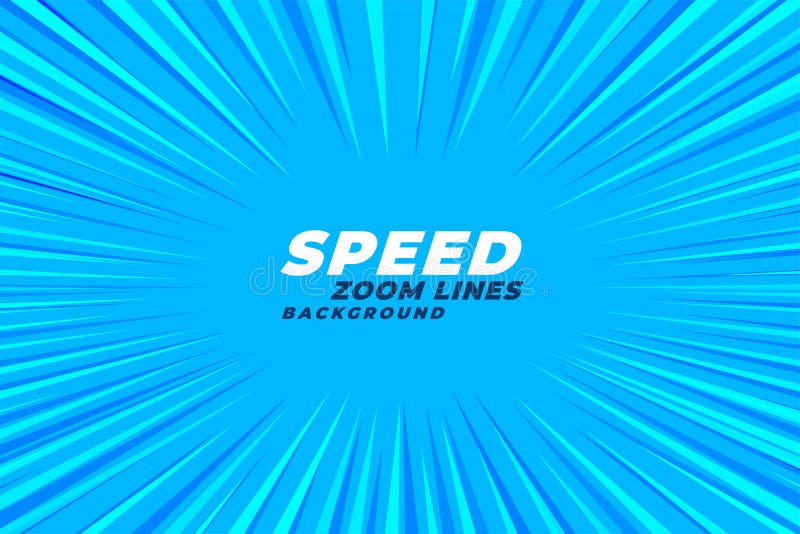 Abstract Comic Zoom Speed Lines Background Stock Vector - Illustration ...