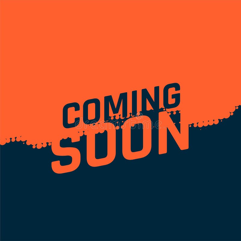 Abstract Coming Soon Promo Background for New Teaser Arrival Stock ...