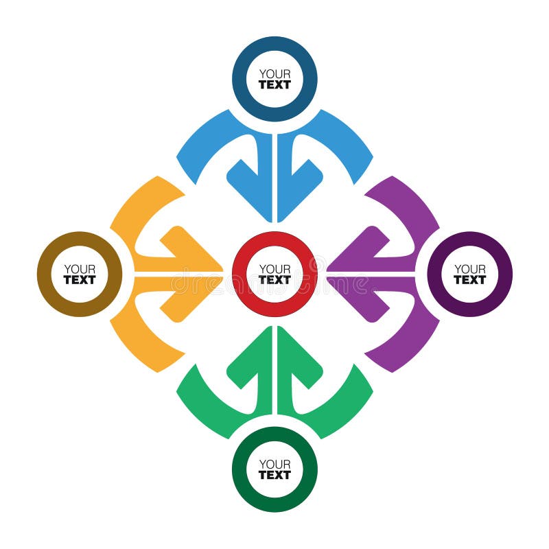 Abstract Communication Template Stock Vector - Illustration of branding ...