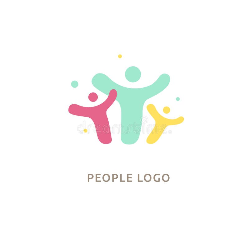 Abstract Community Logo Icon Vector Design. Creative Agency, Social ...