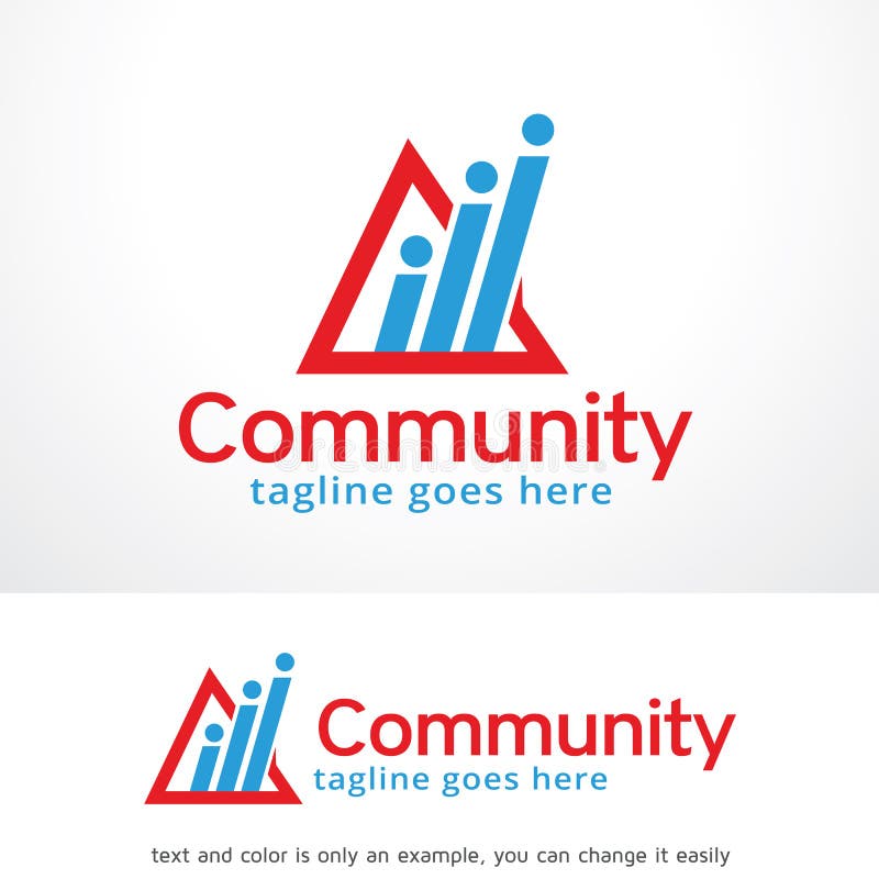 Abstract Community Logo Template Design Vector, Emblem, Design Concept ...