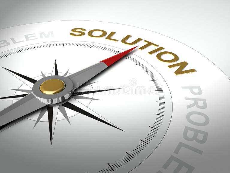 Abstract compass stock illustration. Illustration of problem - 48753237