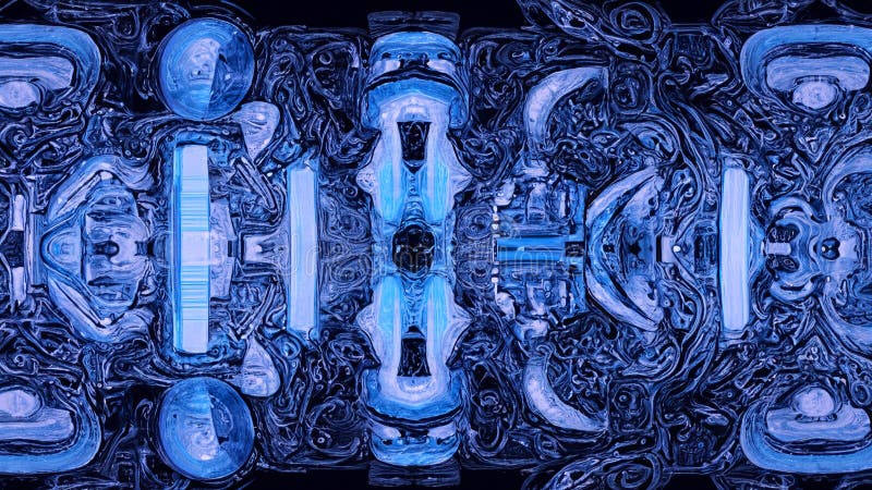 Abstract Complex Alien Hieroglyphs Symbols Stock Illustration ...