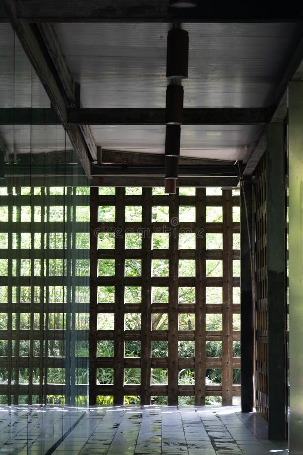 Abstract Composiion of Wood Panel , Lighting , Shade and Shadow Stock ...