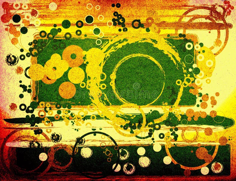 Abstract composition stock illustration. Illustration of ring - 1966101