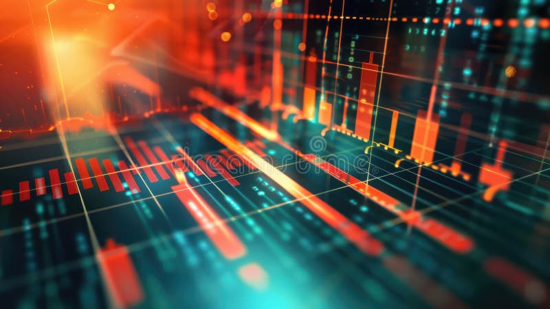 An Abstract Composition of Blue Tones Highlights Smooth Curves and ...