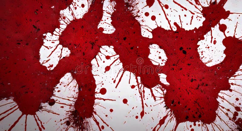 Crimson Dance - Abstract Blood Splatter Art. Generated Using AI Stock ...