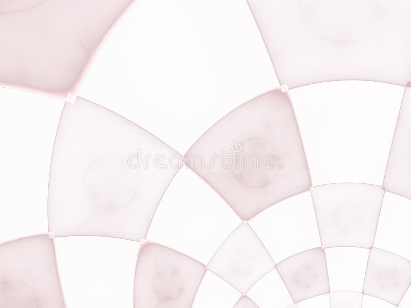 Abstract Composition with Circular Checkered Pattern Stock Image ...