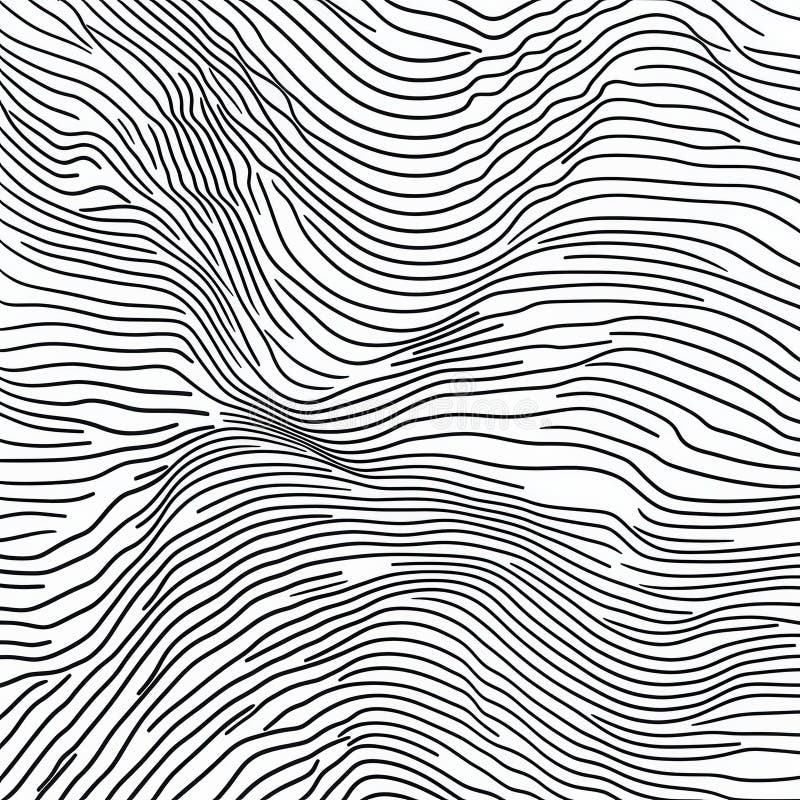 Abstract Composition Embracing Movement and Depth in Black and White ...