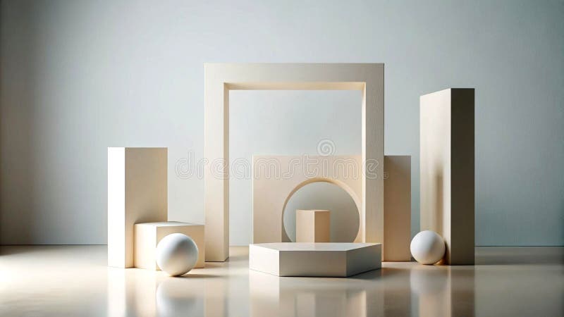 Sculpting the Void: Abstract Composition with Negative Space and ...