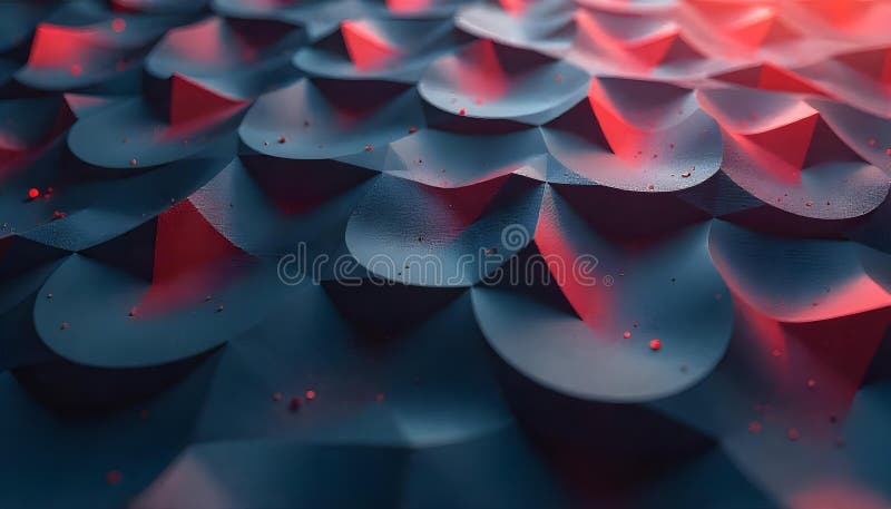 Abstract Design Showcasing a Complex 3d Geometric Pattern with Layered ...