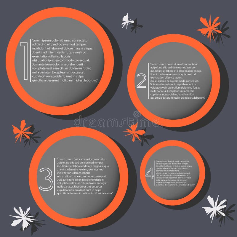 Abstract Composition, Financial Infographic Text Stock Vector ...