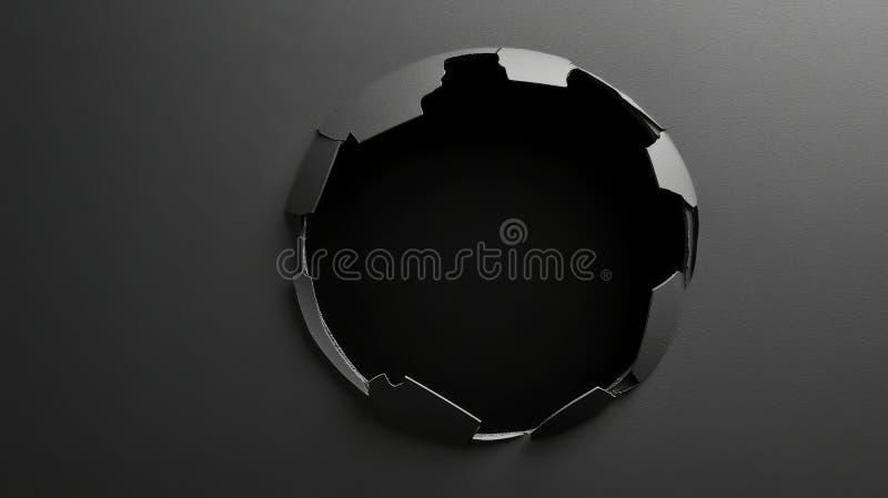 An Abstract Composition is Formed by White Shards that Surround a ...