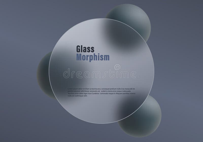 Circular Frosted Glass Cylinder Stock Illustrations – 70 Circular ...
