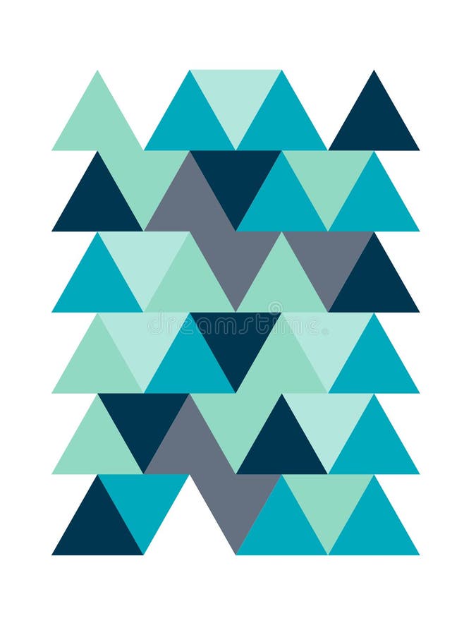 Abstract Composition of Geometric Shapes. Stock Vector - Illustration ...