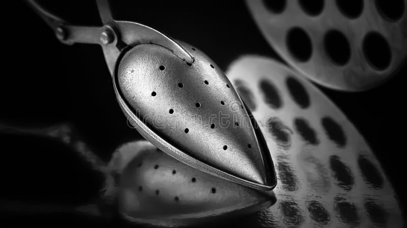 Abstract Composition. Kitchen Tool. Macro Texture of an Old Metal ...