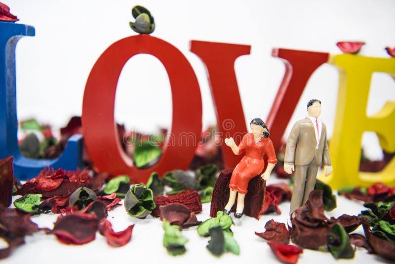 Abstract Composition of Love. Love Concept Stock Photo - Image of ...