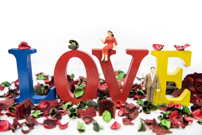 Abstract Composition of Love. Love Concept Stock Image - Image of ...