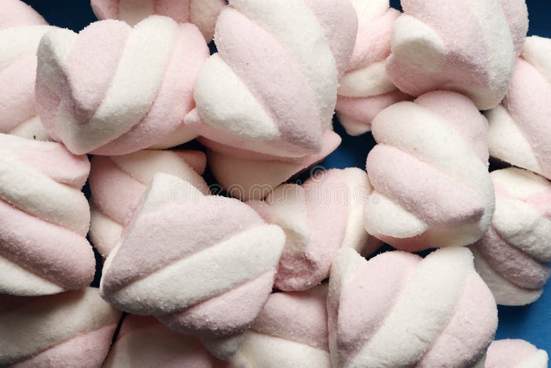 Abstract Composition of Marshmallows Stock Photo - Image of light ...