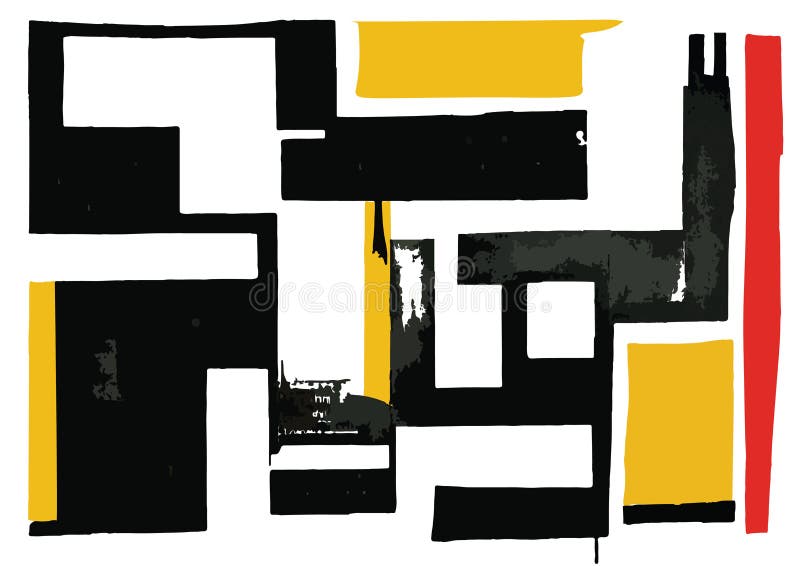 Abstract Composition. Poster Template, Background with Many Copyspaces ...