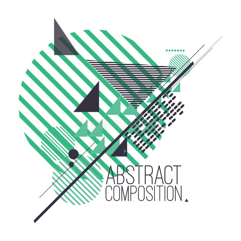 Mathematical Symbols Seamless Pattern with Simple Colorful Geome Stock ...