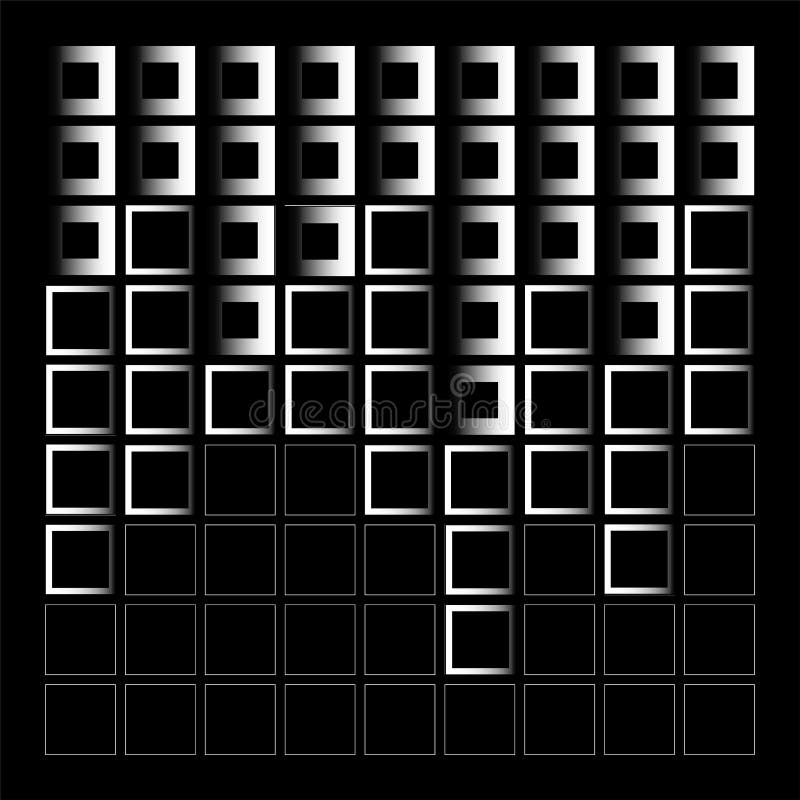 Abstract Composition With Squares Stock Vector - Illustration of ...