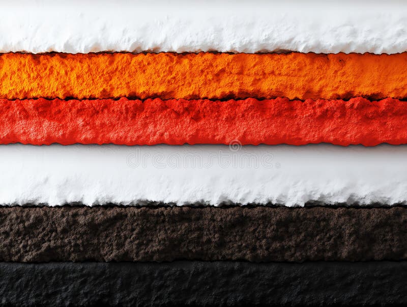 Abstract Composition of Textured Layers Showcasing Vibrant Colors ...