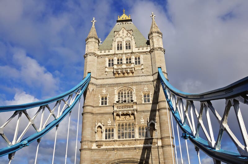 Abstract Composition of Tower Bridge Stock Image - Image of travel ...
