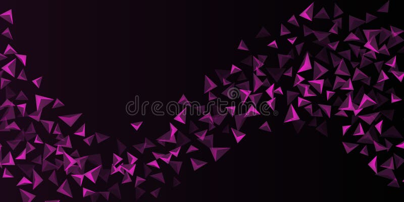 Abstract Composition of Triangle. Stock Vector - Illustration of ...