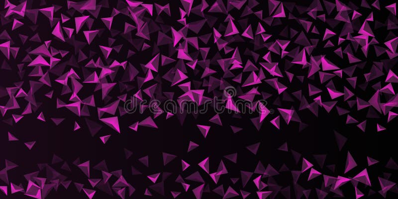 Abstract Composition of Triangle. Stock Vector - Illustration of mosaic ...