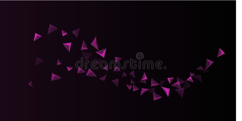 Abstract Composition of Triangle. Stock Vector - Illustration of ...