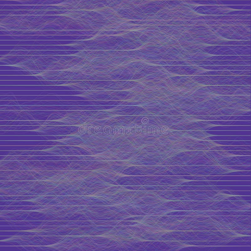 Abstract Composition of Waves, Signals. Background or Texture ...