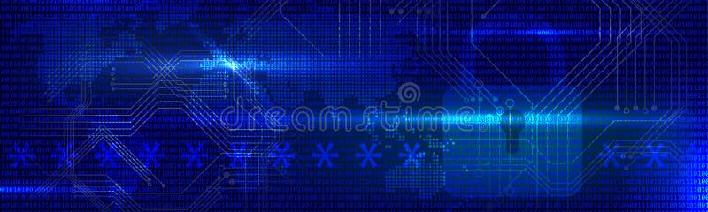 Abstract Computer Future Interface Stock Vector - Illustration of ...