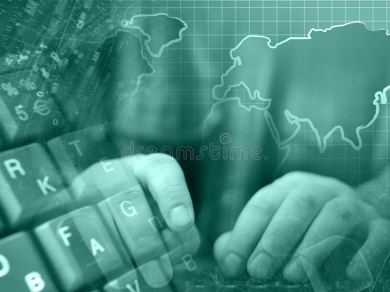 Keyboard hands vector stock vector. Illustration of data - 79505424