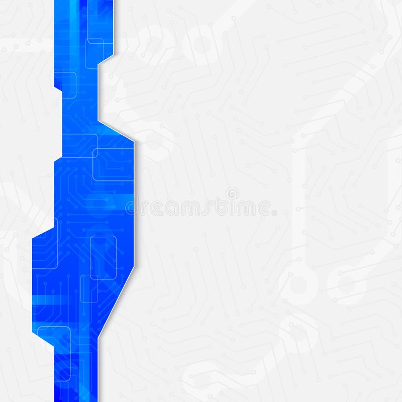 Abstract Computer Board Frame Stock Vector - Illustration of business ...