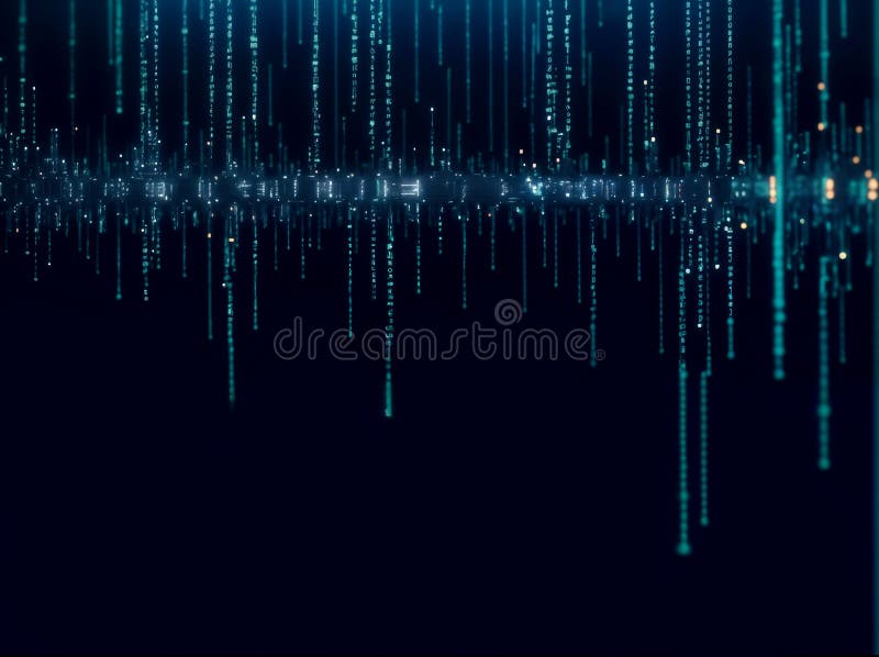 Abstract Computer Data Characters Big Data And Internet Technology