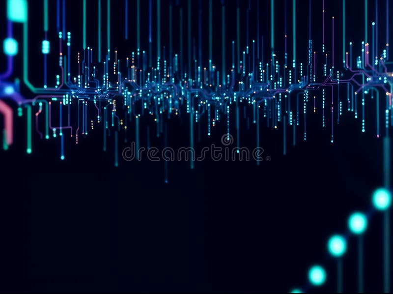 Abstract Computer Data Characters Big Data And Internet Technology