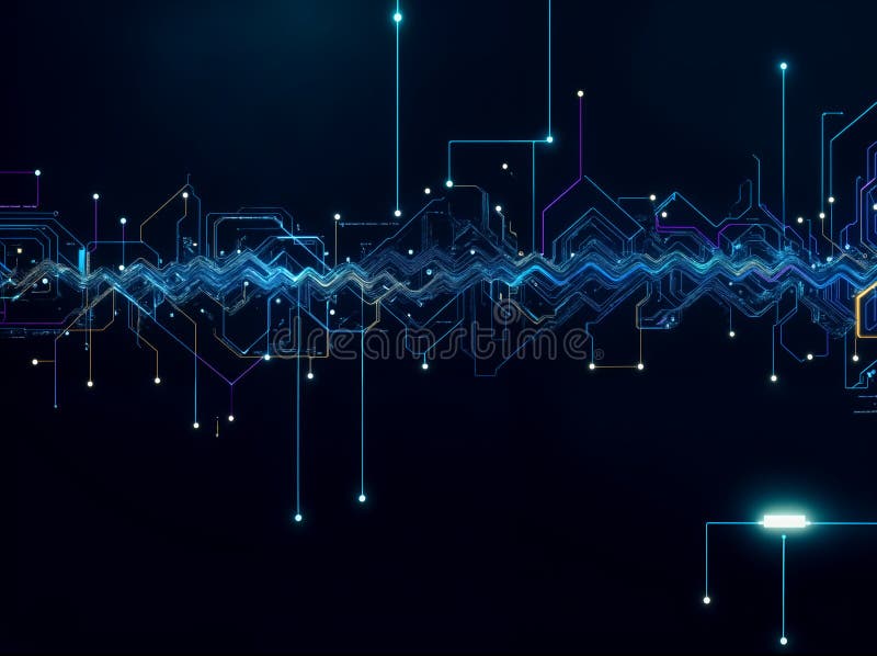 Abstract Computer Data Characters Big Data And Internet Technology