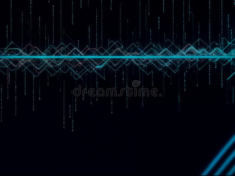 Abstract Computer Data Characters Big Data And Internet Technology
